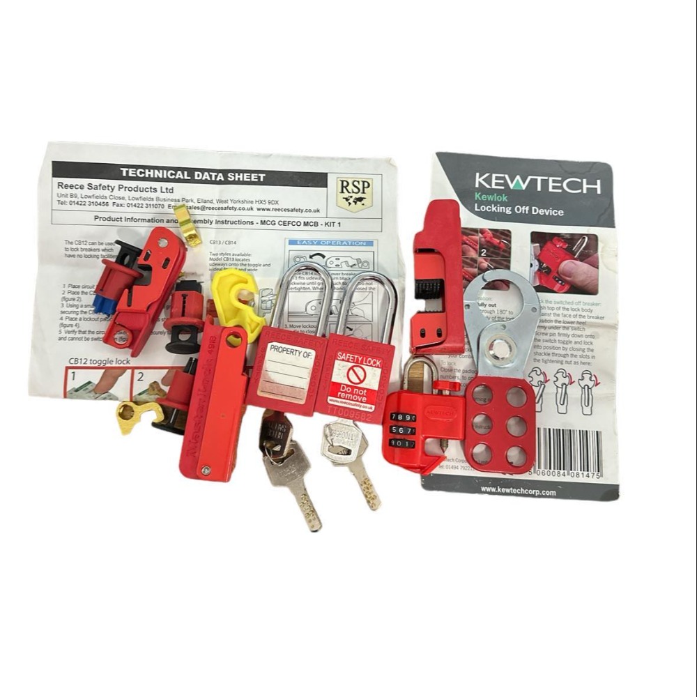 Pre-owned Kewtech Locking Off Device Kit - Own4Less